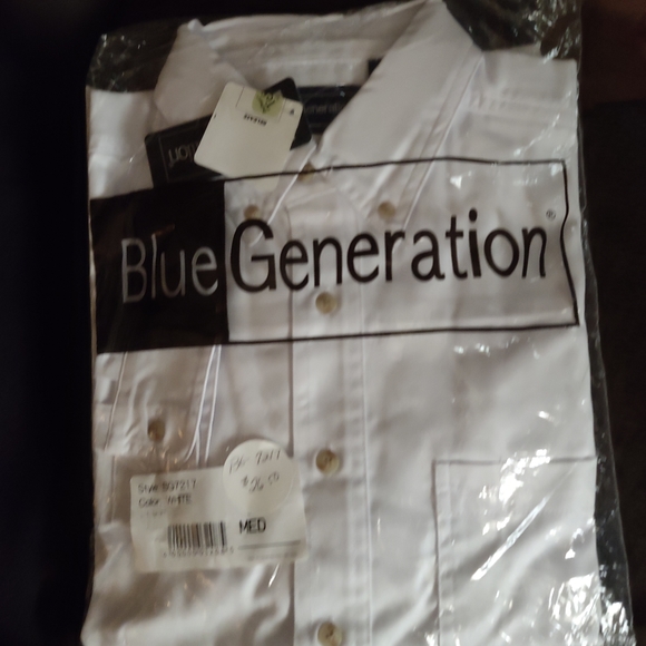 Blue Generation | Shirts | Brand New Blue Generation Mens White Shirt ...